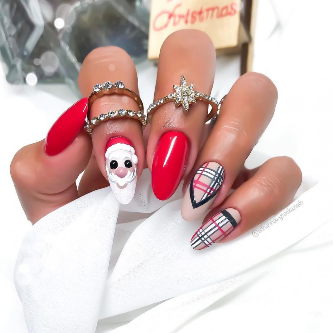 Топ-12 крутых вариантов шикарного маникюра на Новый 2026 год, фото идеи